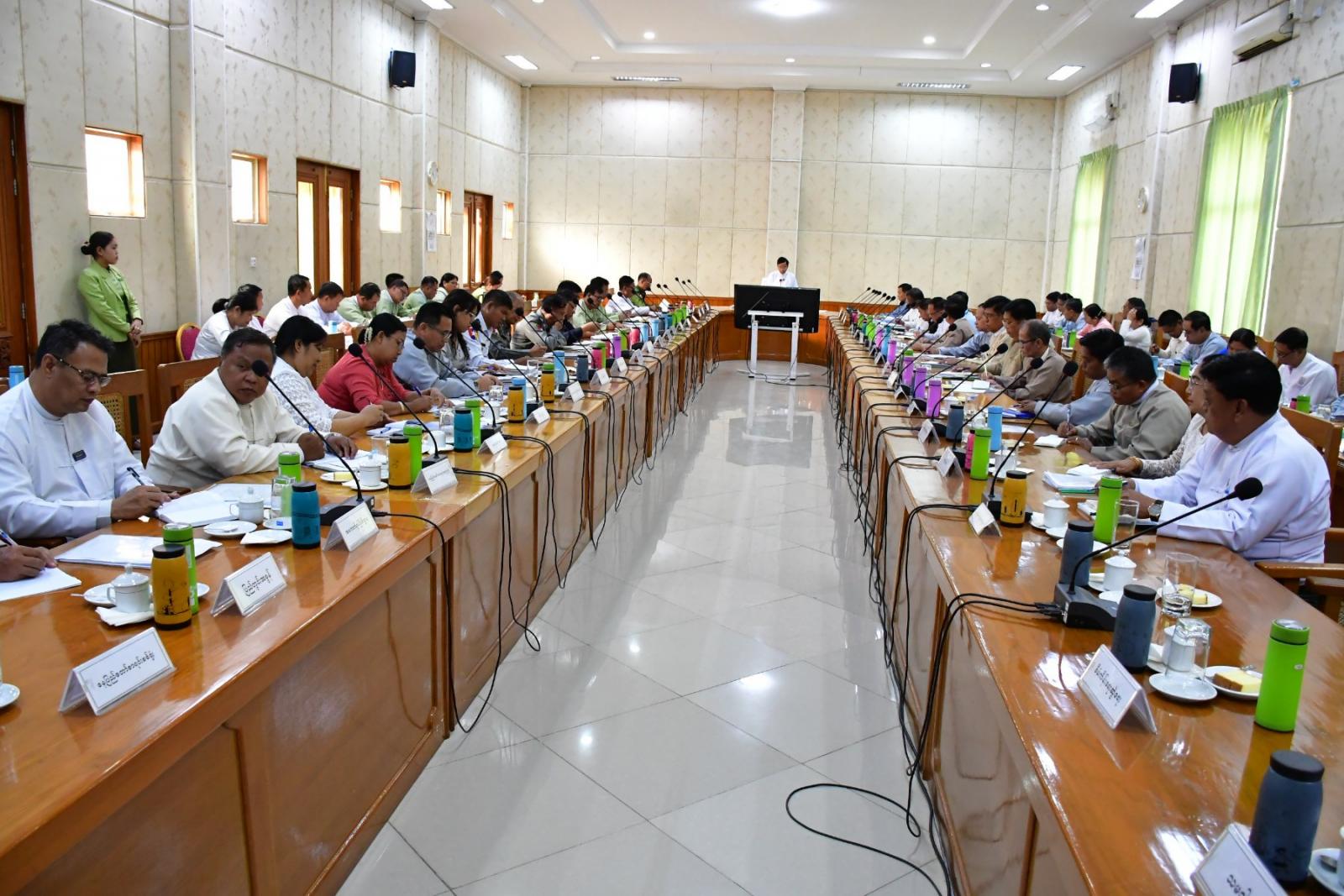 နေပြည်တော်ကောင်စီဥက္ကဋ္ဌ ဦးသန်းထွန်းဦး နေပြည်တော်အတွင်း နွေစပါးစိုက်ပ